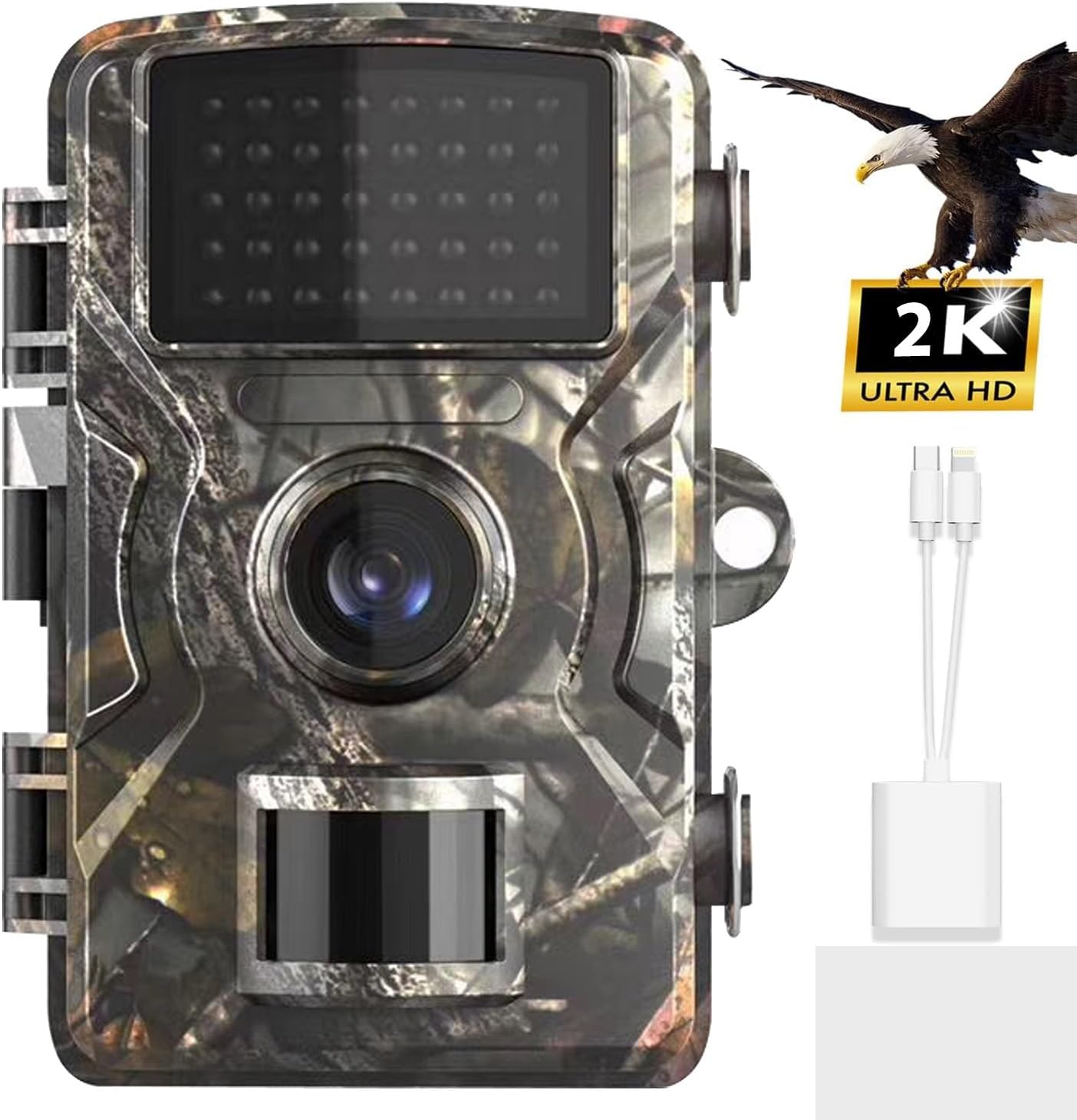 Trail Cameras - Night Vision, Motion Activated, Waterproof for Outdoor ...